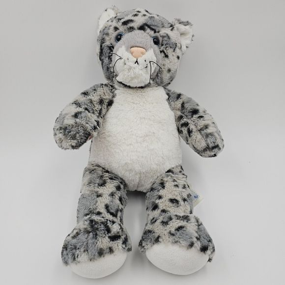 Build-A-Bear | Toys | Build A Bear Snow Leopard Cheetah Gray And White ...